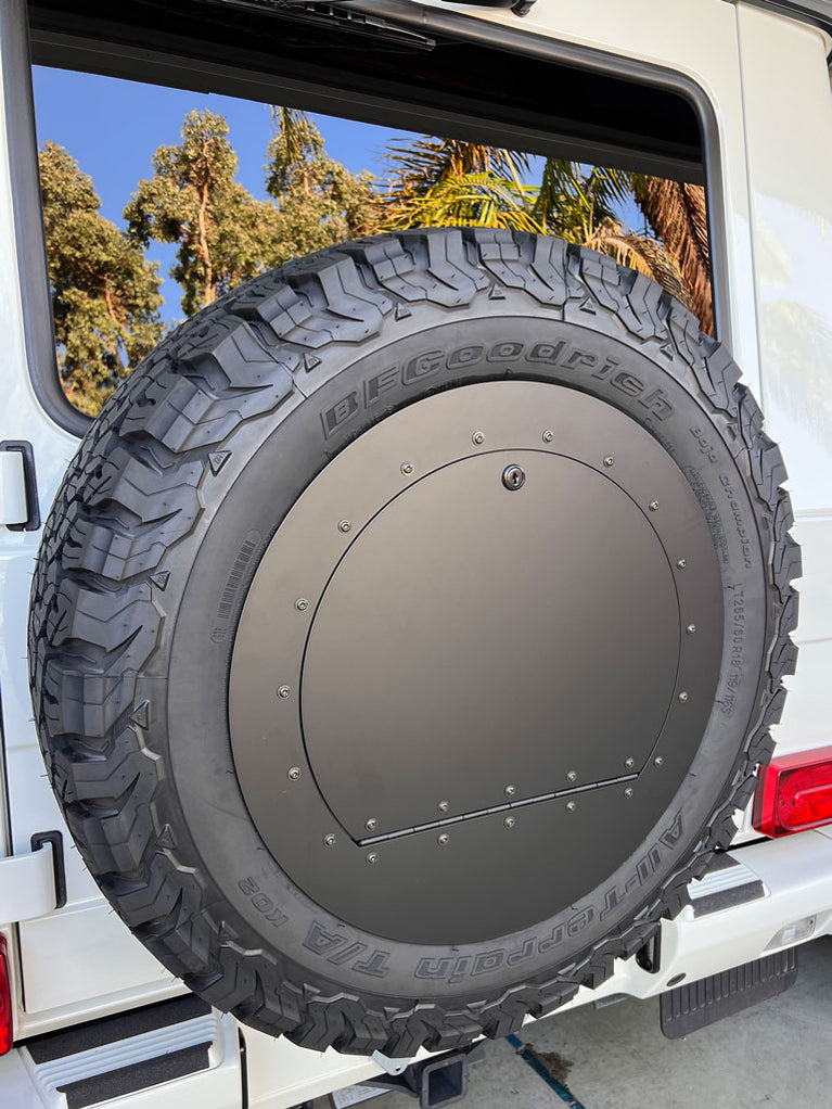 Spare Wheel Cover PRO - Lockable Spare Wheel Storage for the Mercedes ...