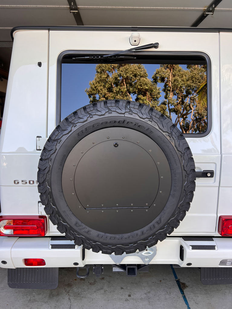 Spare Wheel Cover PRO - Lockable Spare Wheel Storage for the Mercedes ...