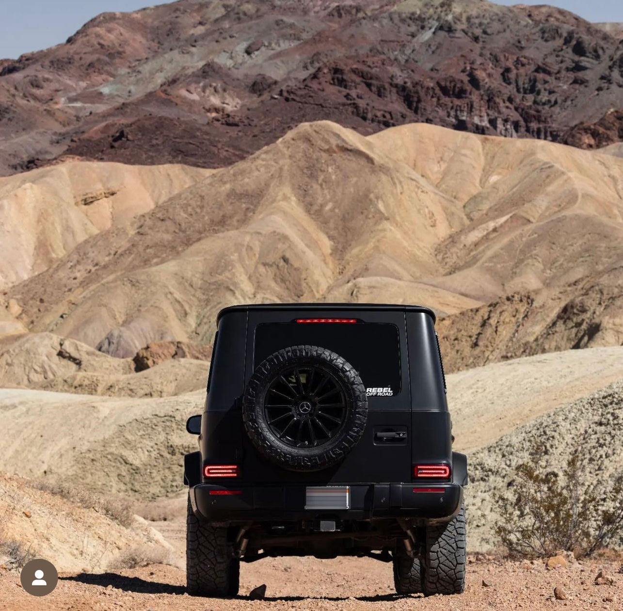 Spare Wheel Flip Mount/Reverse Mount 2019 - Current Mercedes G-Wagen W ...