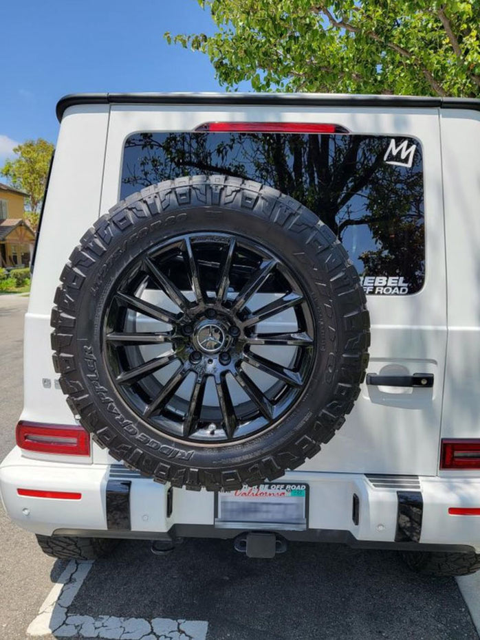 Spare Wheel Flip Mount/Reverse Mount 2019 - Current Mercedes G-Wagen W ...