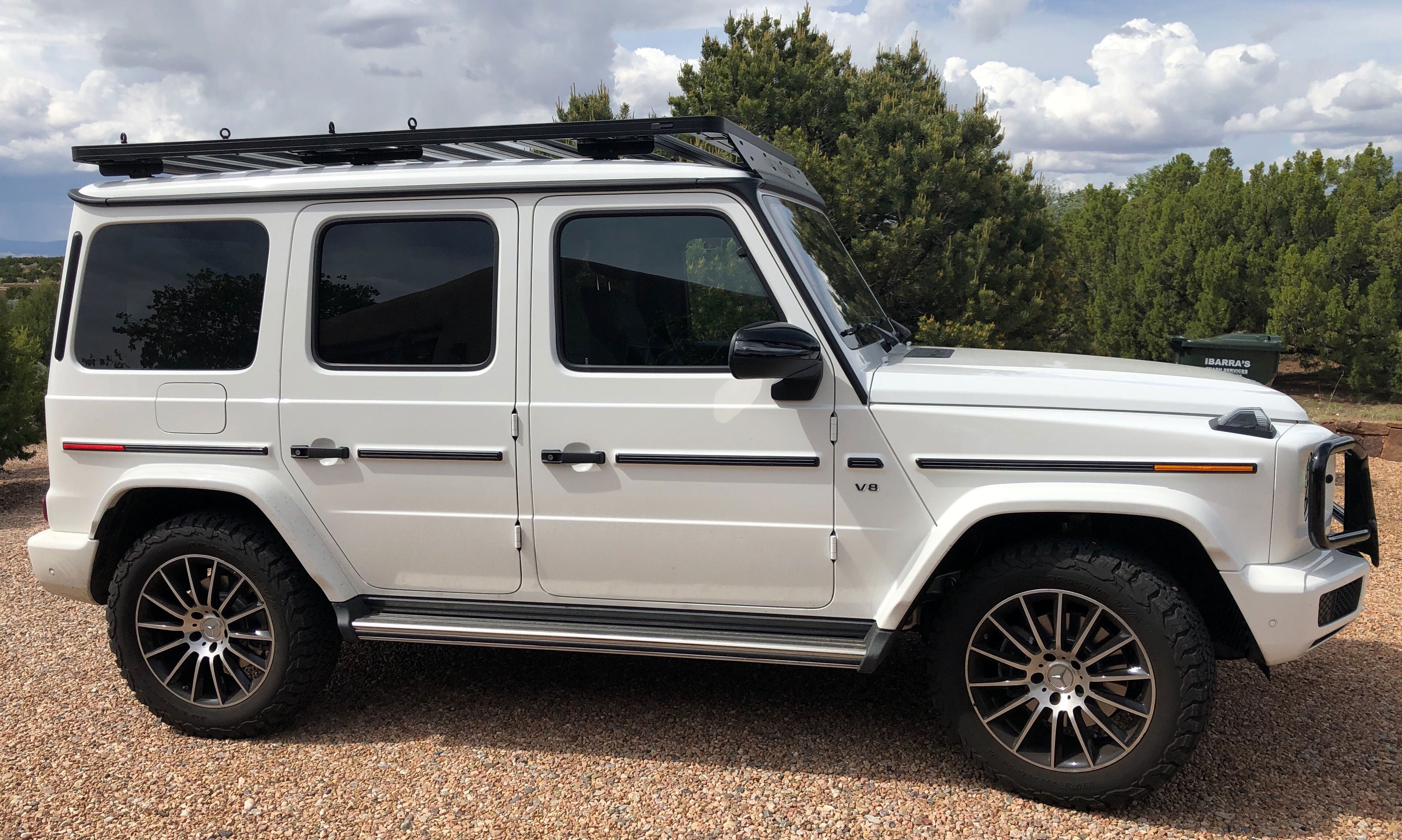 2019 to current Mercedes-Benz G-Wagen W463A Full Length 2.4m Roof Rack ...