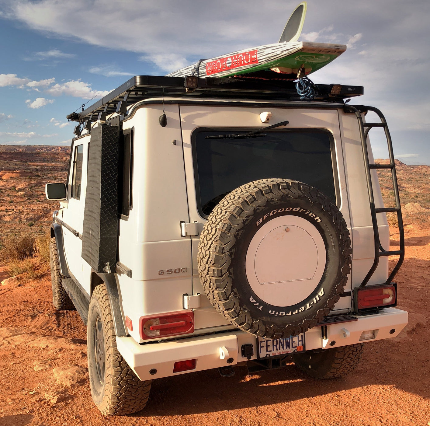 Spare Wheel Cover with Lockable Compartment for Mercedes Gwagen — G ...