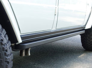 G Wagen Rocker Panel Guard for Rock Slider - LWB Long Wheel Base W463 ...