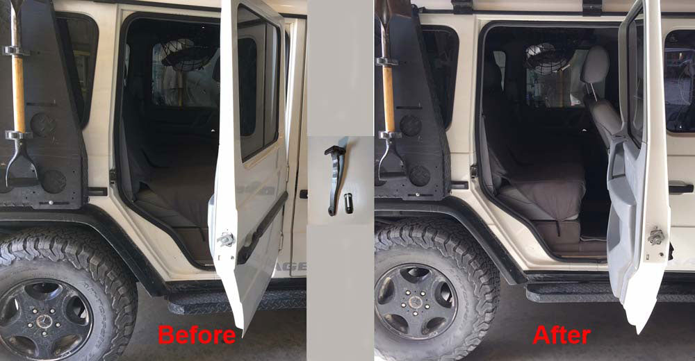 G Wagen Door Retention Replacement Band for a 90° Door Opening, extend ...