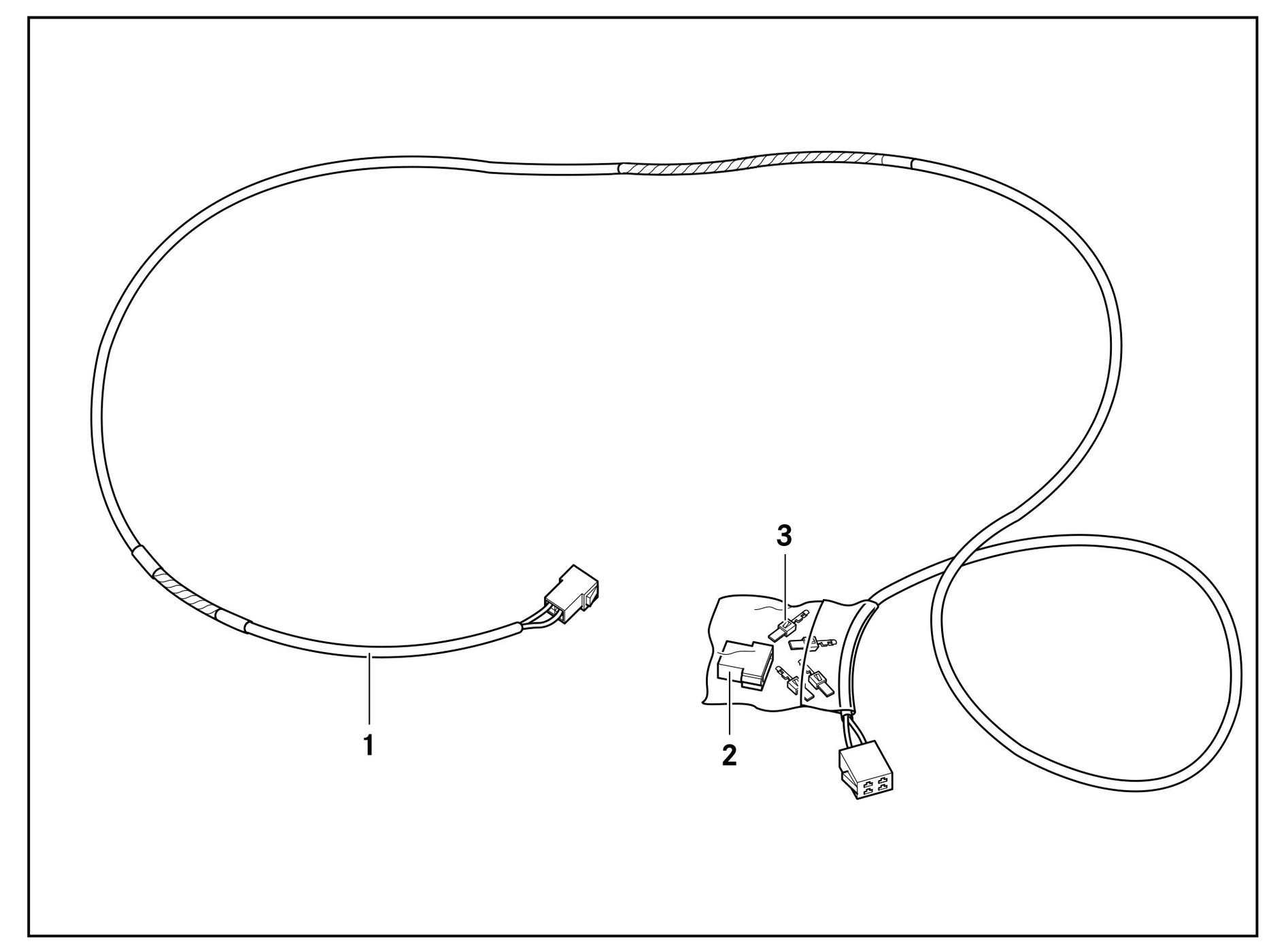 Electric Trailer Brake Controller Harness for 2014+ G and W164 ML Class ...